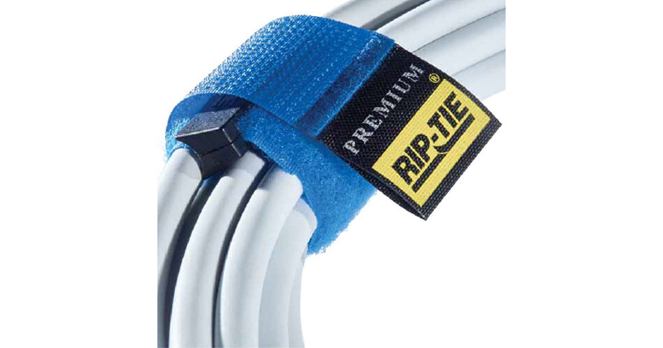 Rip-Tie 1 x 21.5" Rip-Lock CableWrap 10-Pack RLH-215-010-BK B&H
