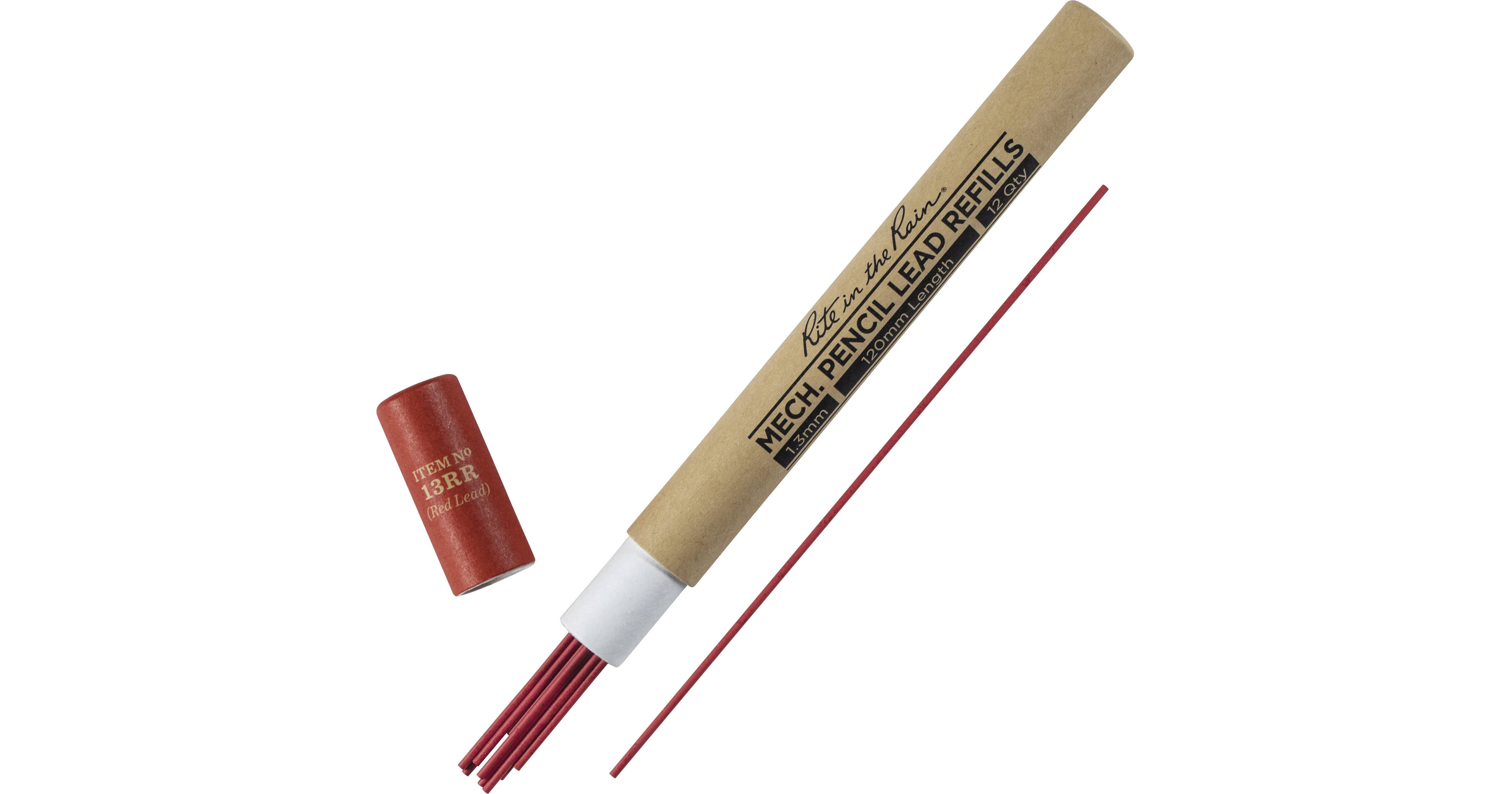 Rite in the Rain Mechanical Pencil Lead Refills (Red) 13RR B&H