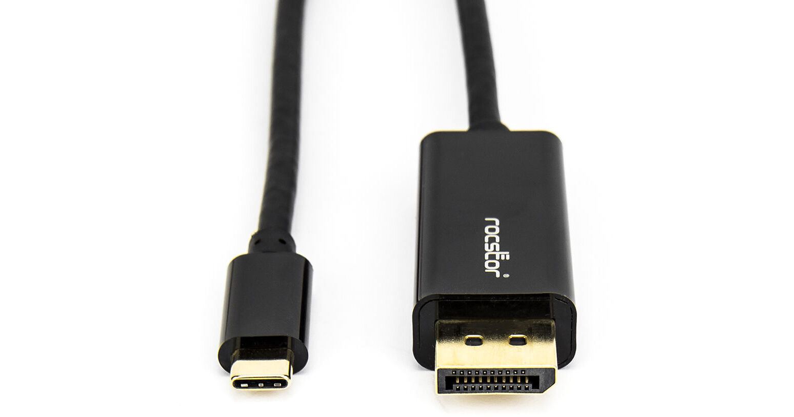 Rocstor USB Type-C Male to DisplayPort Male Cable (6')