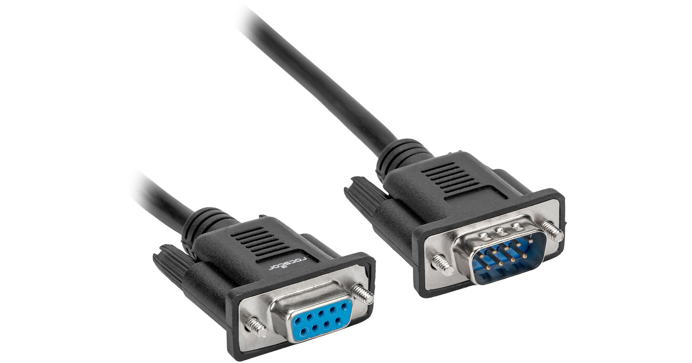 Rocstor Straight Through DB9 RS-232 Serial Cable Y10C875-B1 B&H