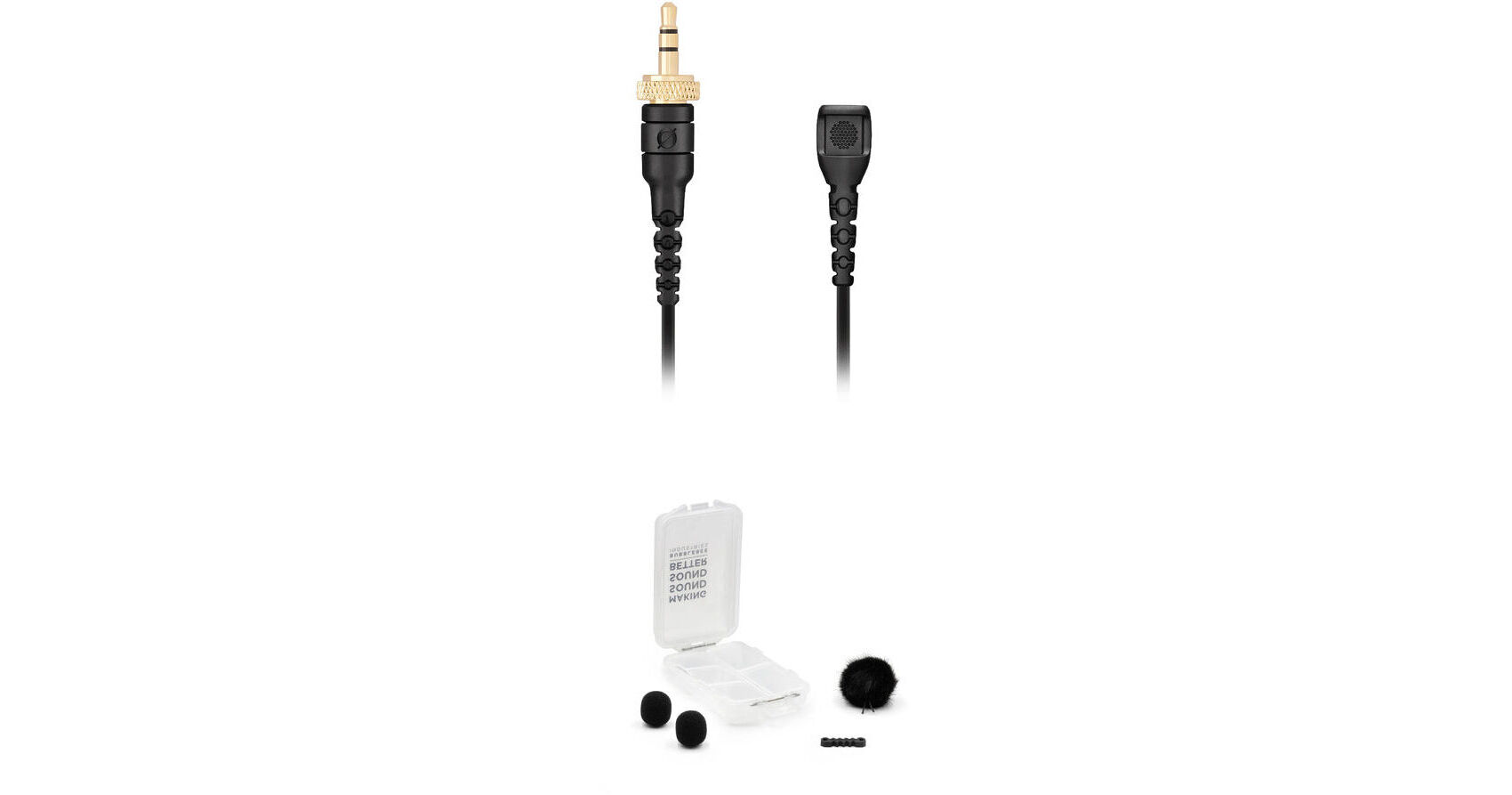 RODE Lavalier II Omnidirectional Lavalier Microphone with Black
