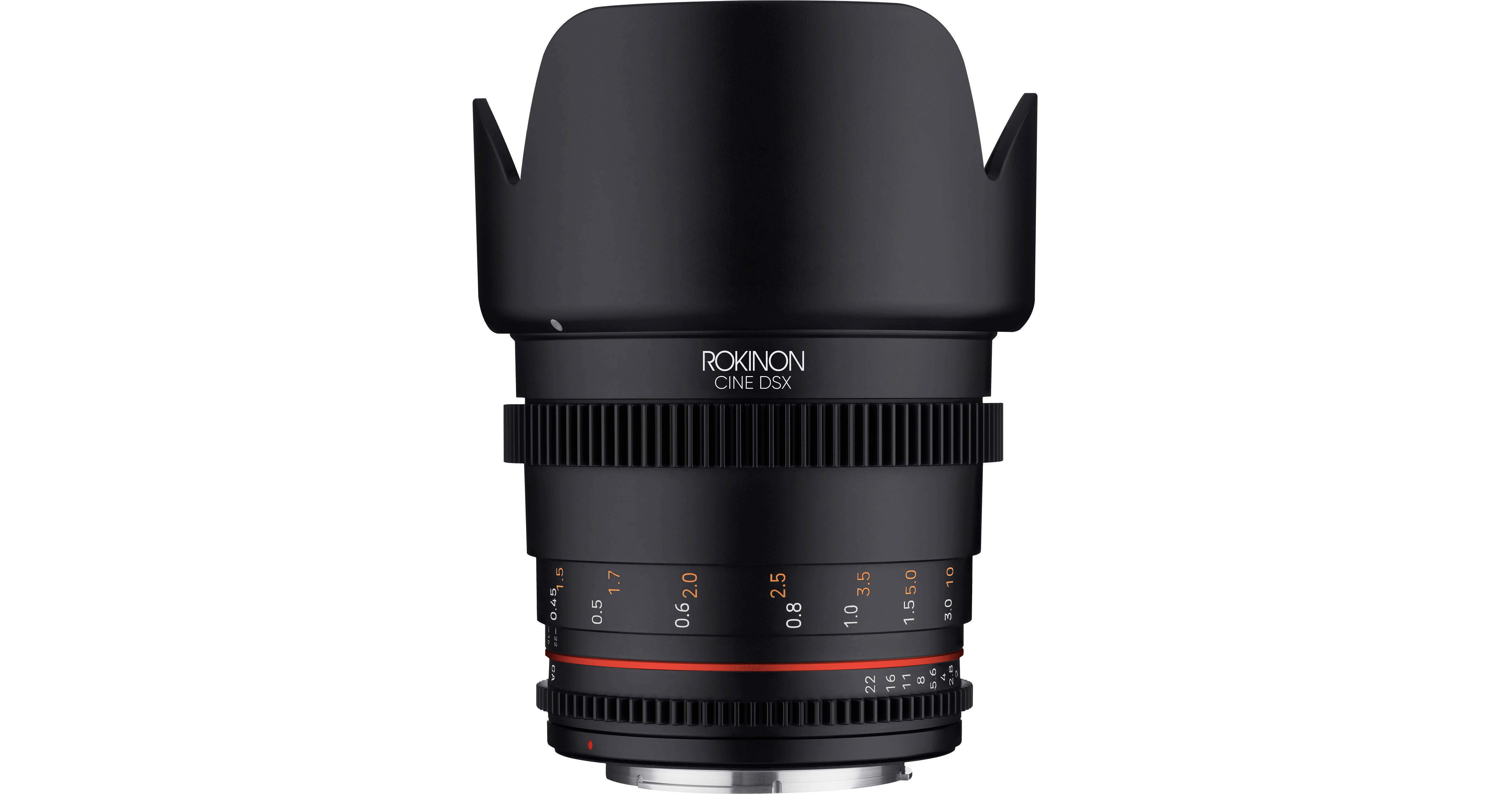 Used Rokinon 50mm T1.5 DSX High-Speed Cine Lens (EF Mount)