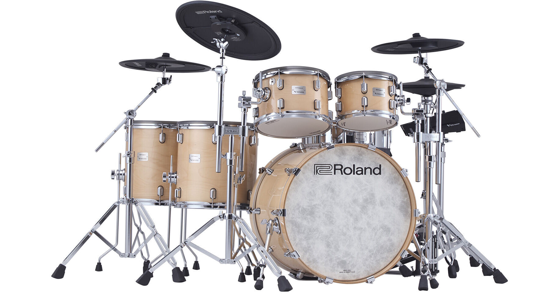 Roland VAD716 V-Drums Acoustic Design 6-Piece VAD716-2GN B&H