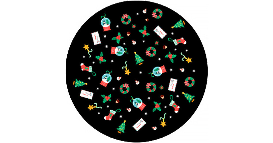 Rosco Festive Christmas Gobo (30mm & Under) 260868250030 B&H