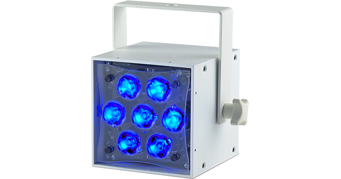 Rosco Braq Cube 4CA LED Light with Power Cord (White)