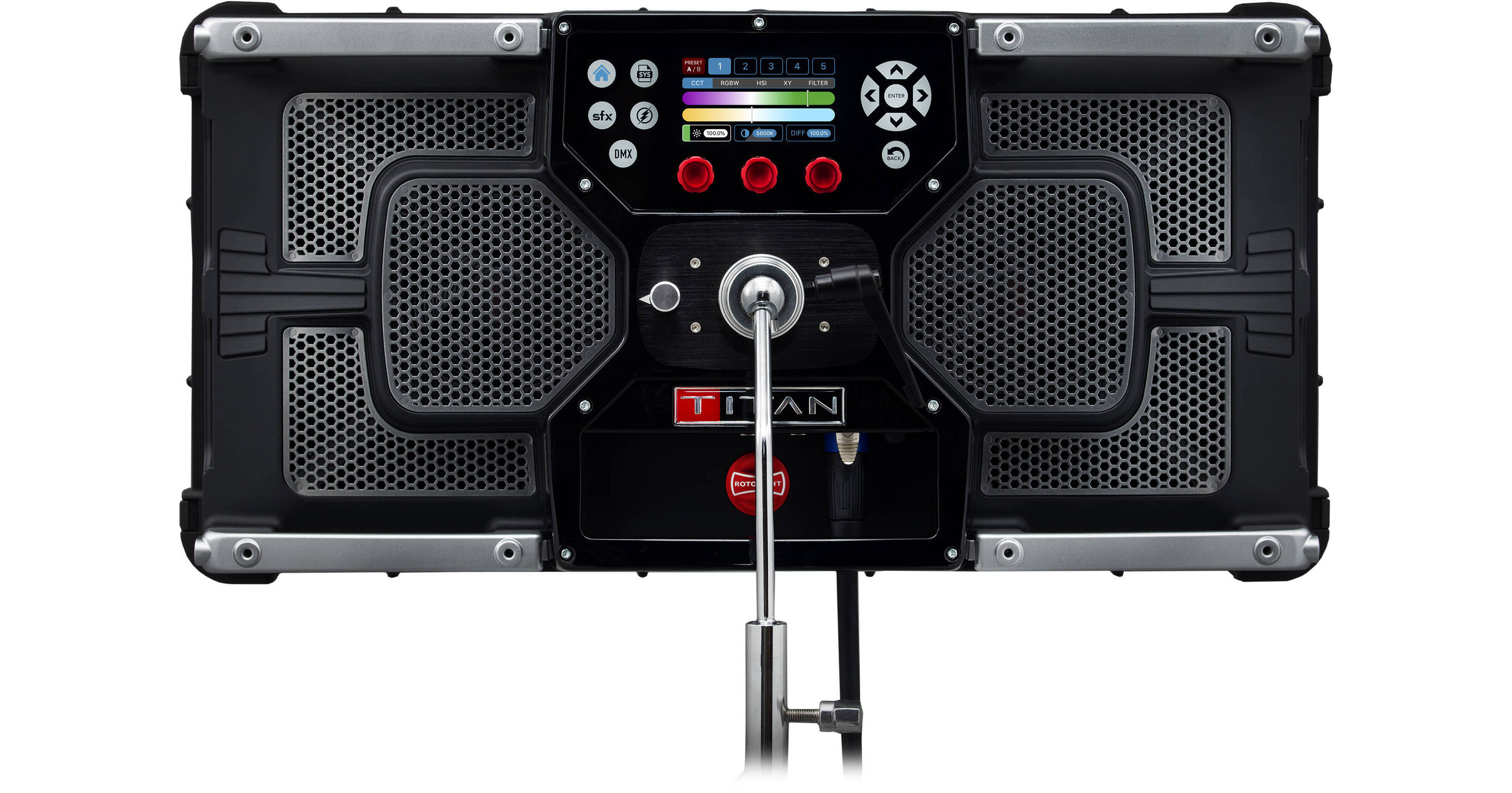Used Rotolight Titan X2 RGB+ LED Light Panel RL-TITAN-X2-S B&H