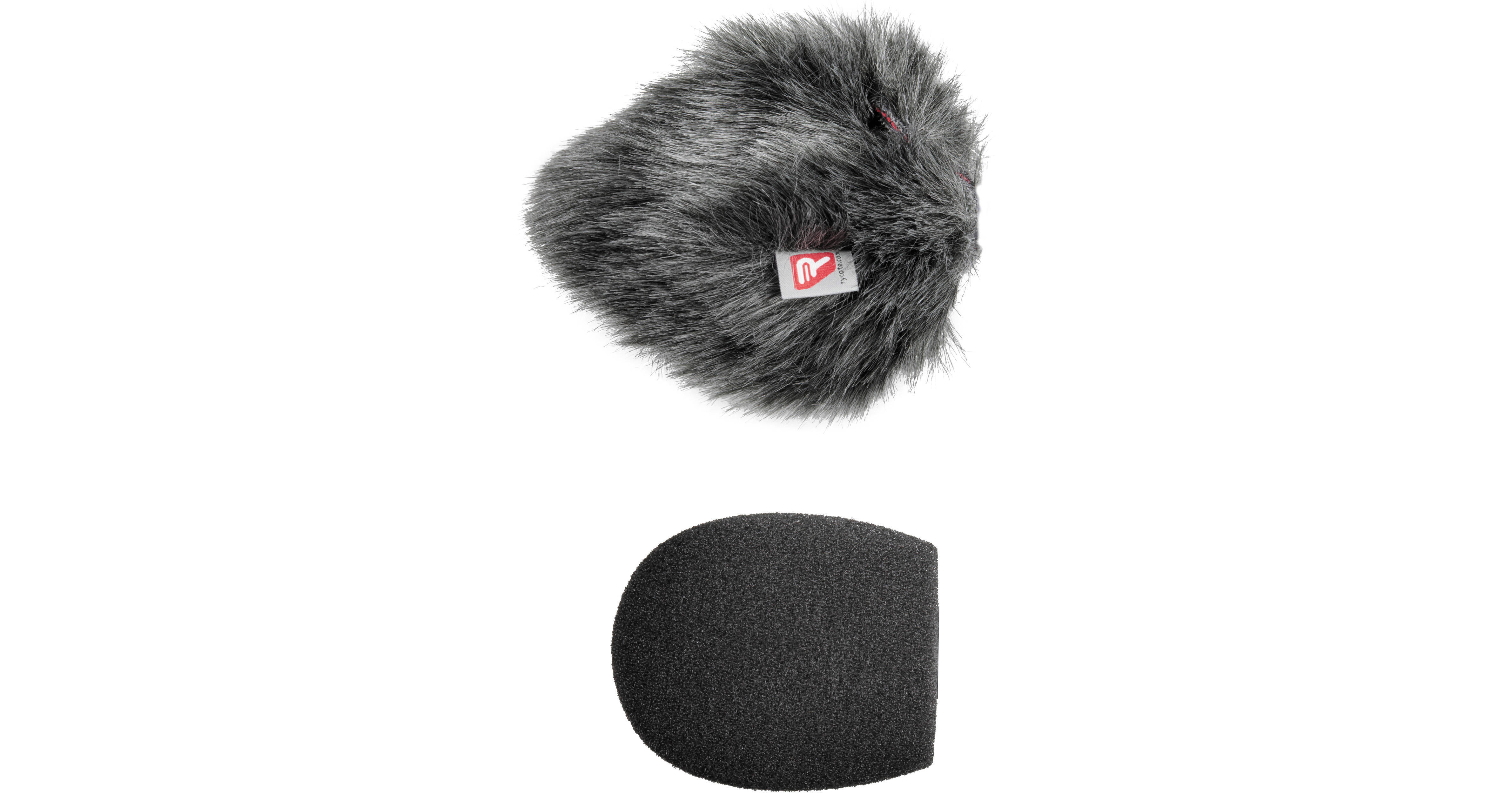 Rycote Shotgun Mic Foam and Windjammer Combo 055201 B&H Photo