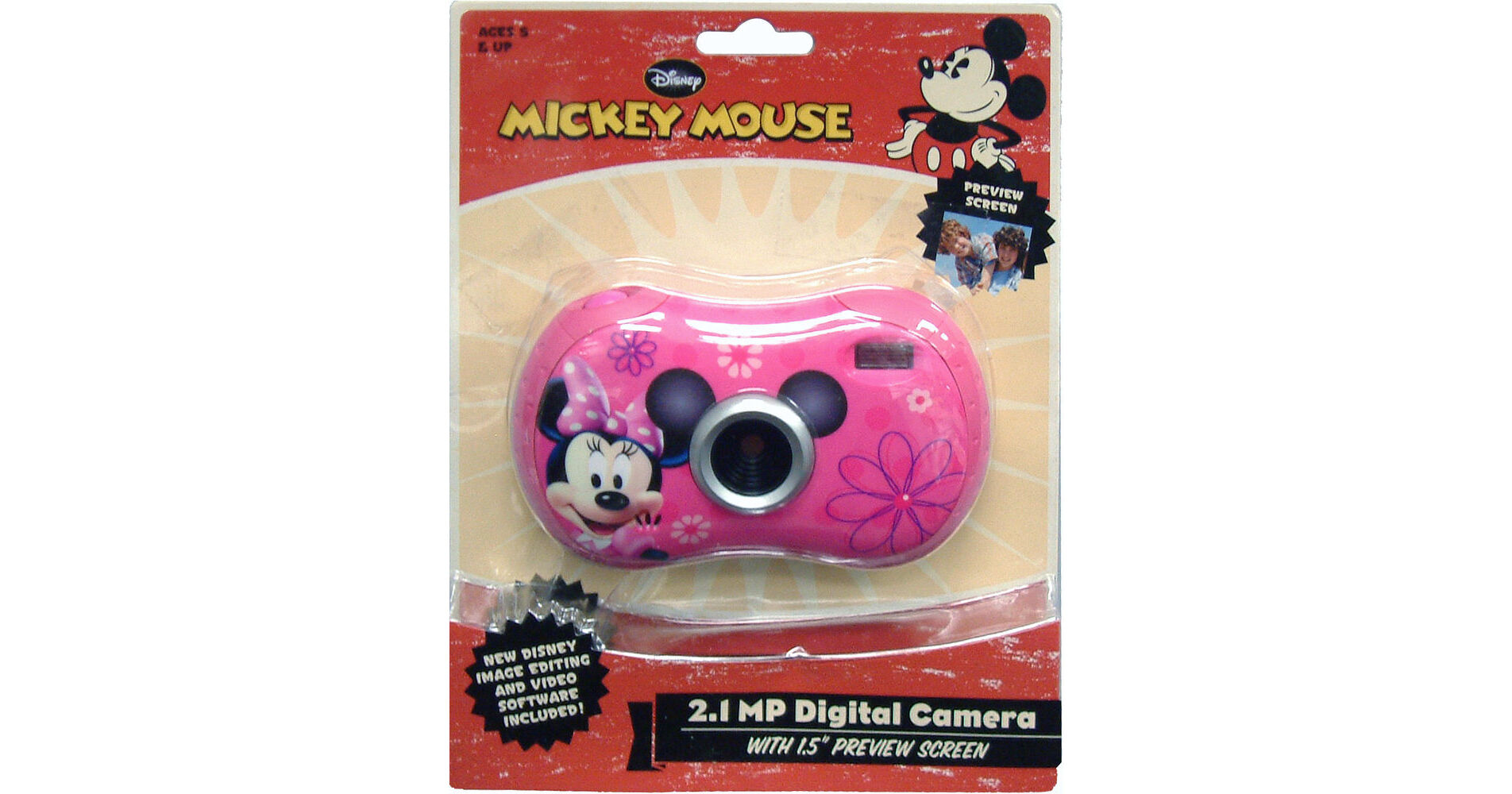 Minnie Mouse Toy Camera