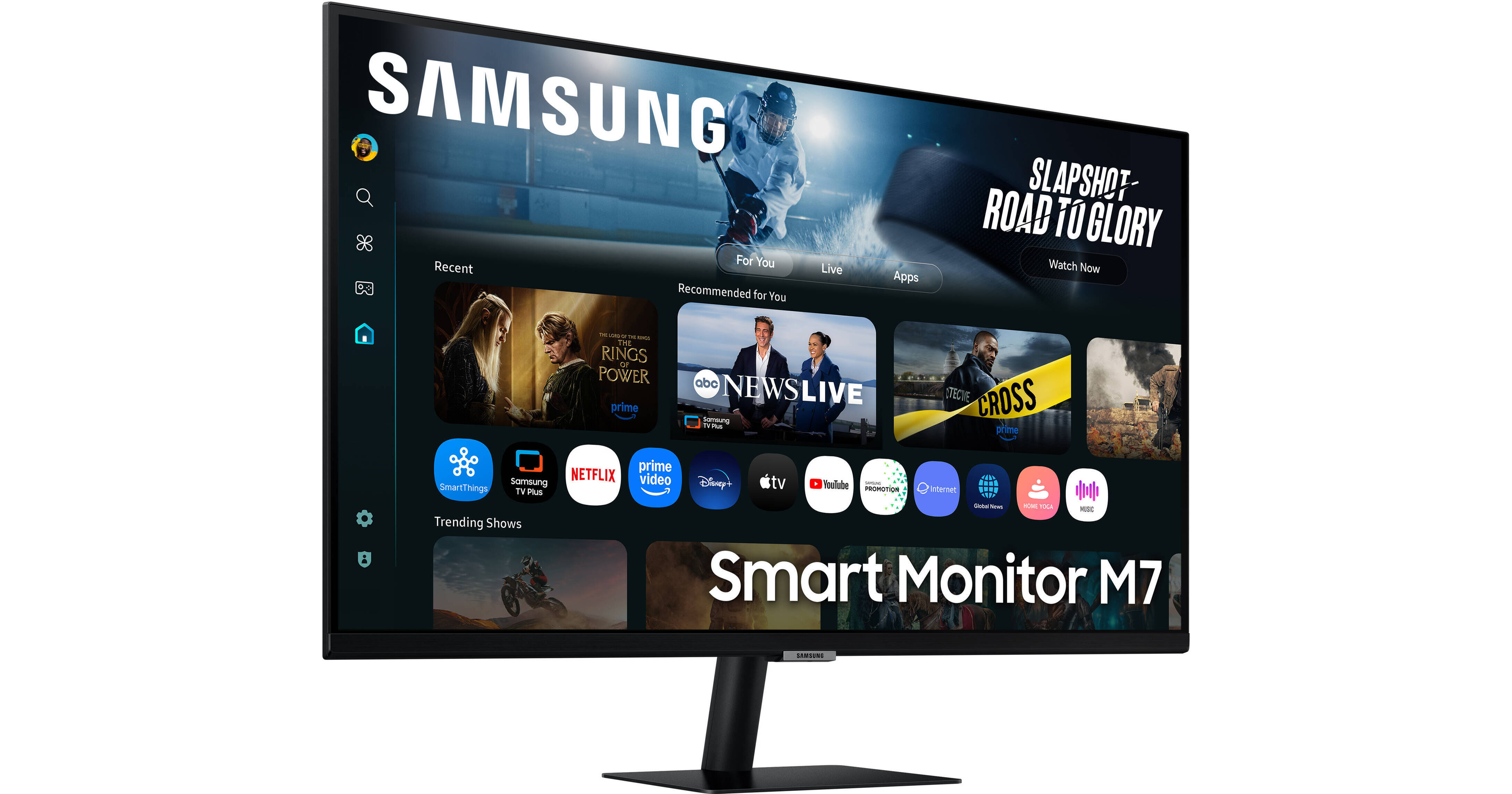 Samsung M7 M70F 32" 4K HDR Smart Monitor (Black) LS32FM702UNXZA