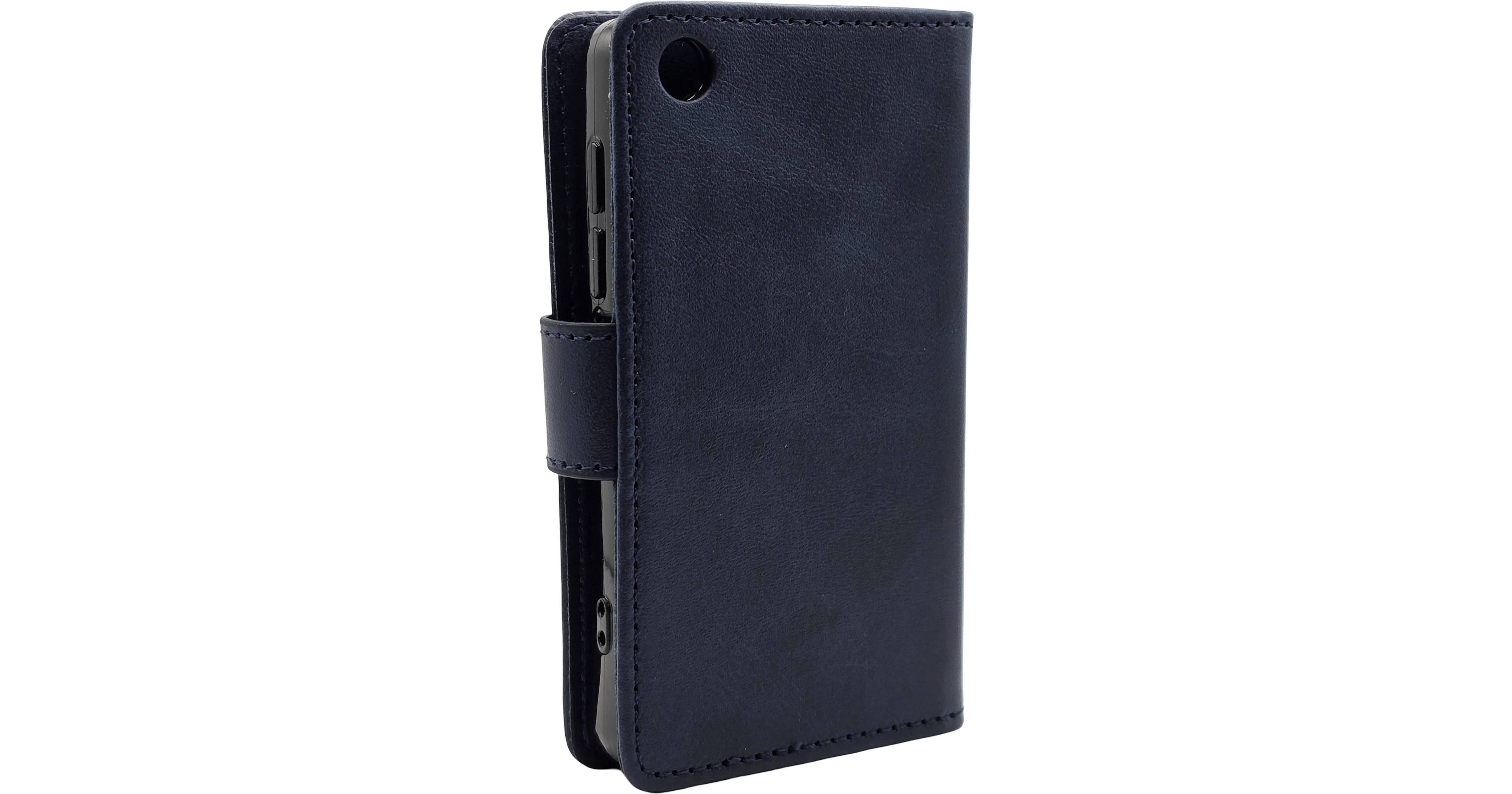 Samvix Leather Book Case for iBusiness Extra (Blue)