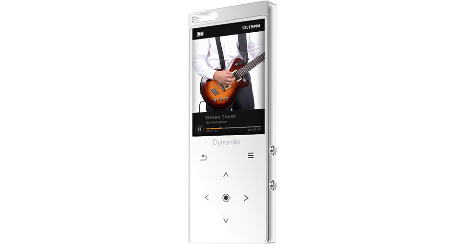 Samvix Dynamite 8GB Sport MP3 Player (White) DNMT8-WHT B&H Photo