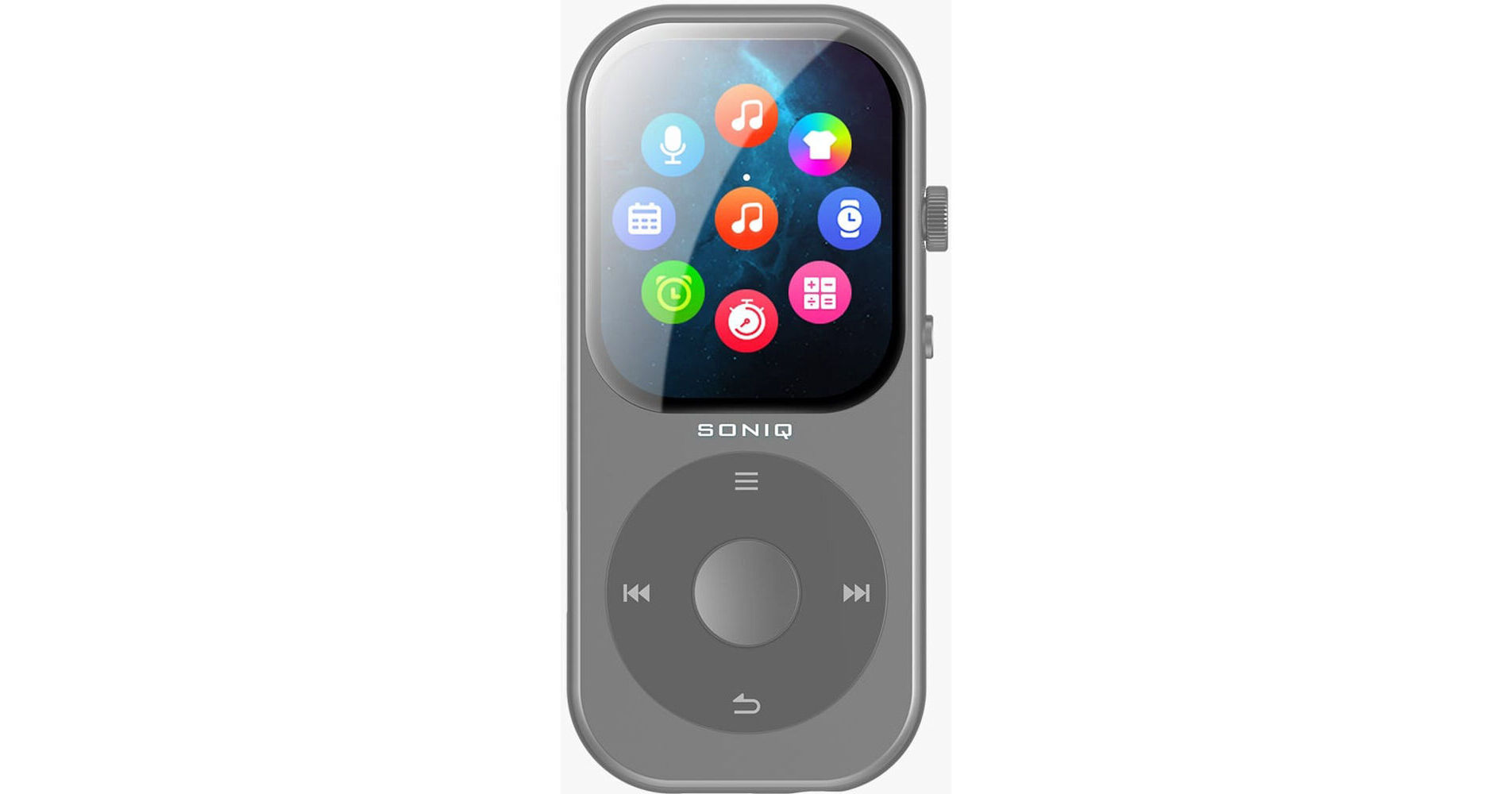Samvix Soniq 32GB MP3 Player (Silver) SNQ32-SLV B&H Photo Video