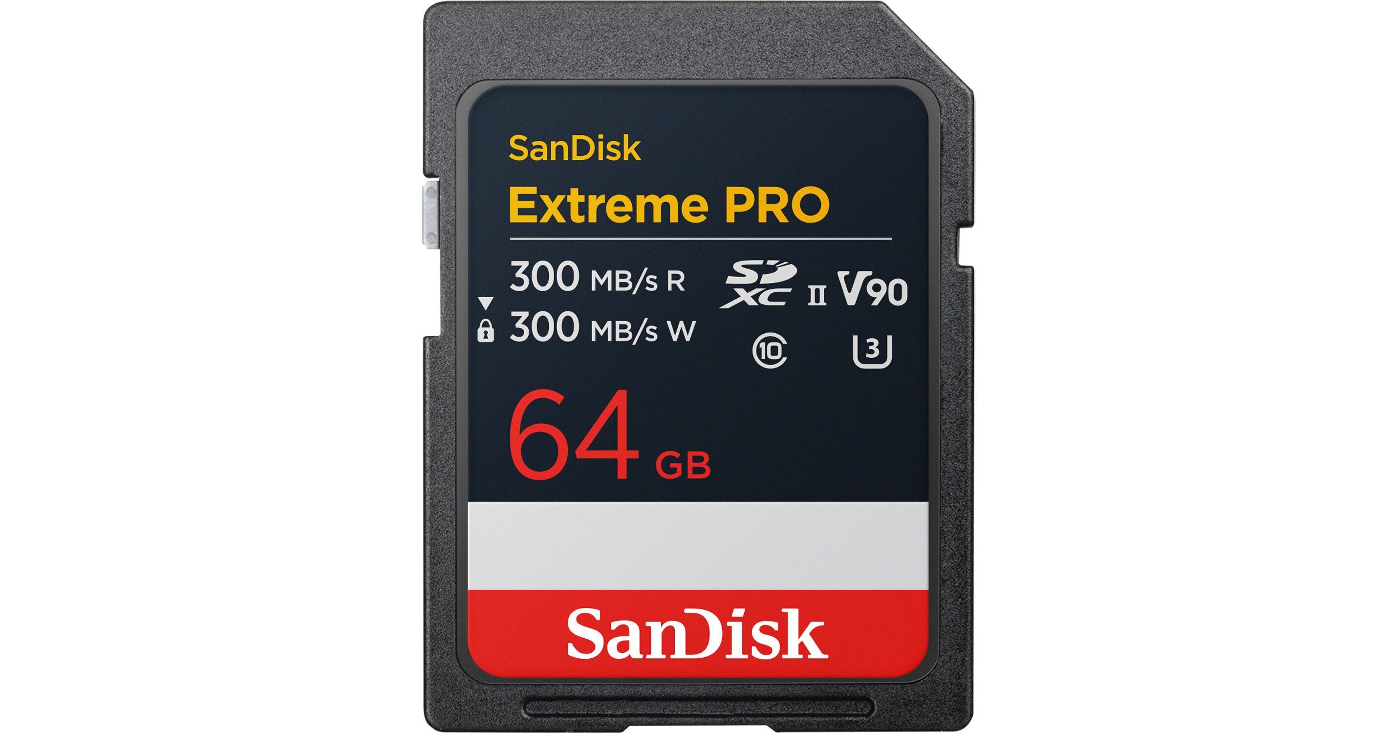 SanDisk 64GB Extreme PRO UHS-II SDXC Memory Card (3-Pack) B&H