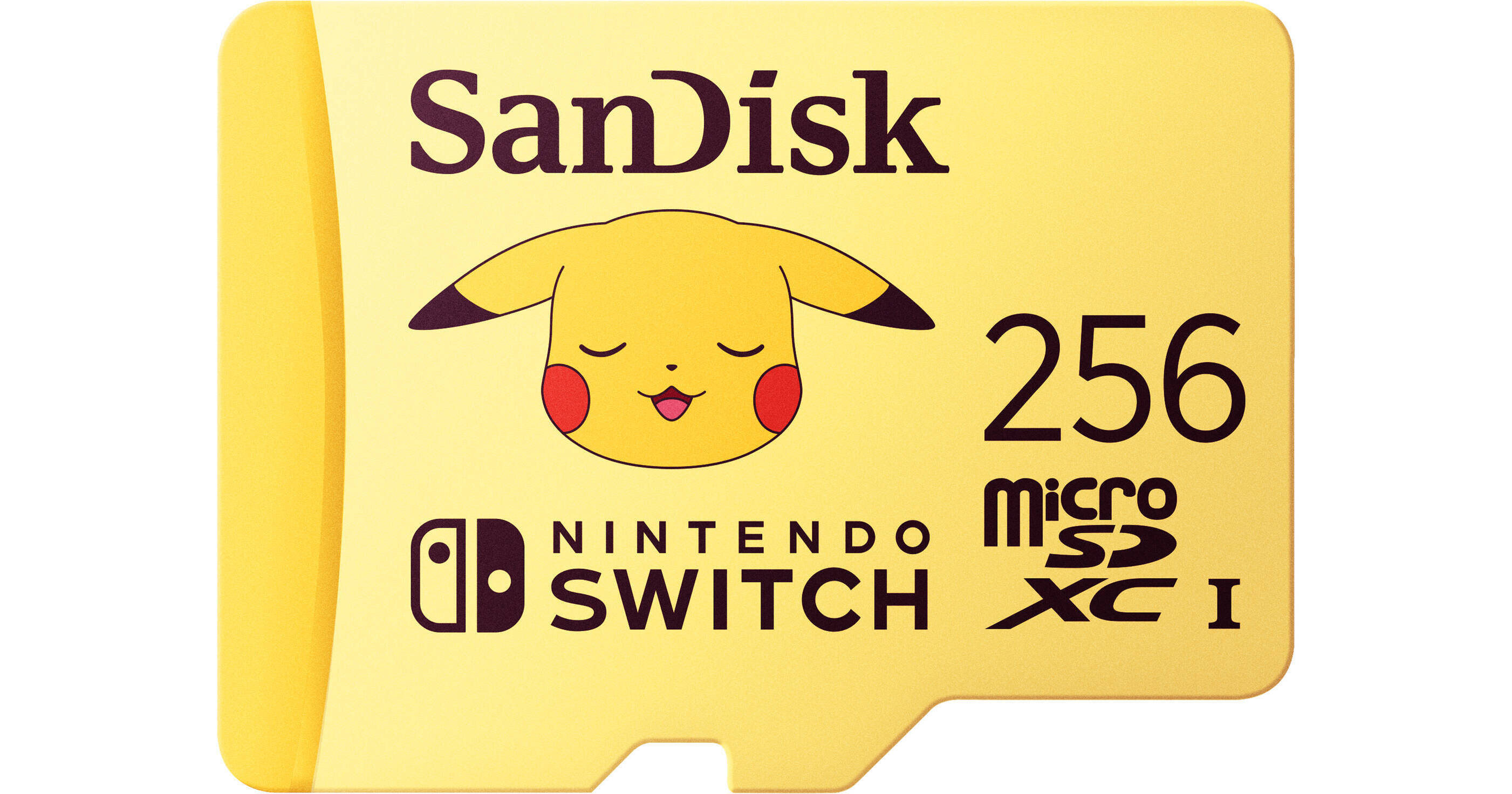 SanDisk 256GB Pokemon UHS-I microSDXC Memory SDSQXAO-256G-GN6ZK