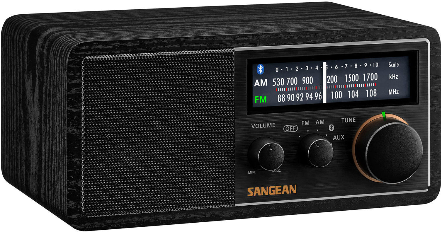 Sangean SG-118 AM/FM Wireless Tabletop Radio (Black) SG-118 B&H