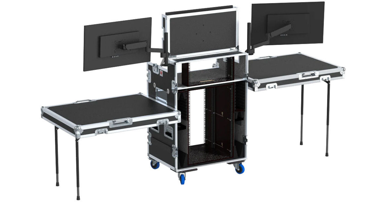 ProX FC Regie Pro 3A with 2 x Side Tables, XSM-AV16UW OPTO B&H