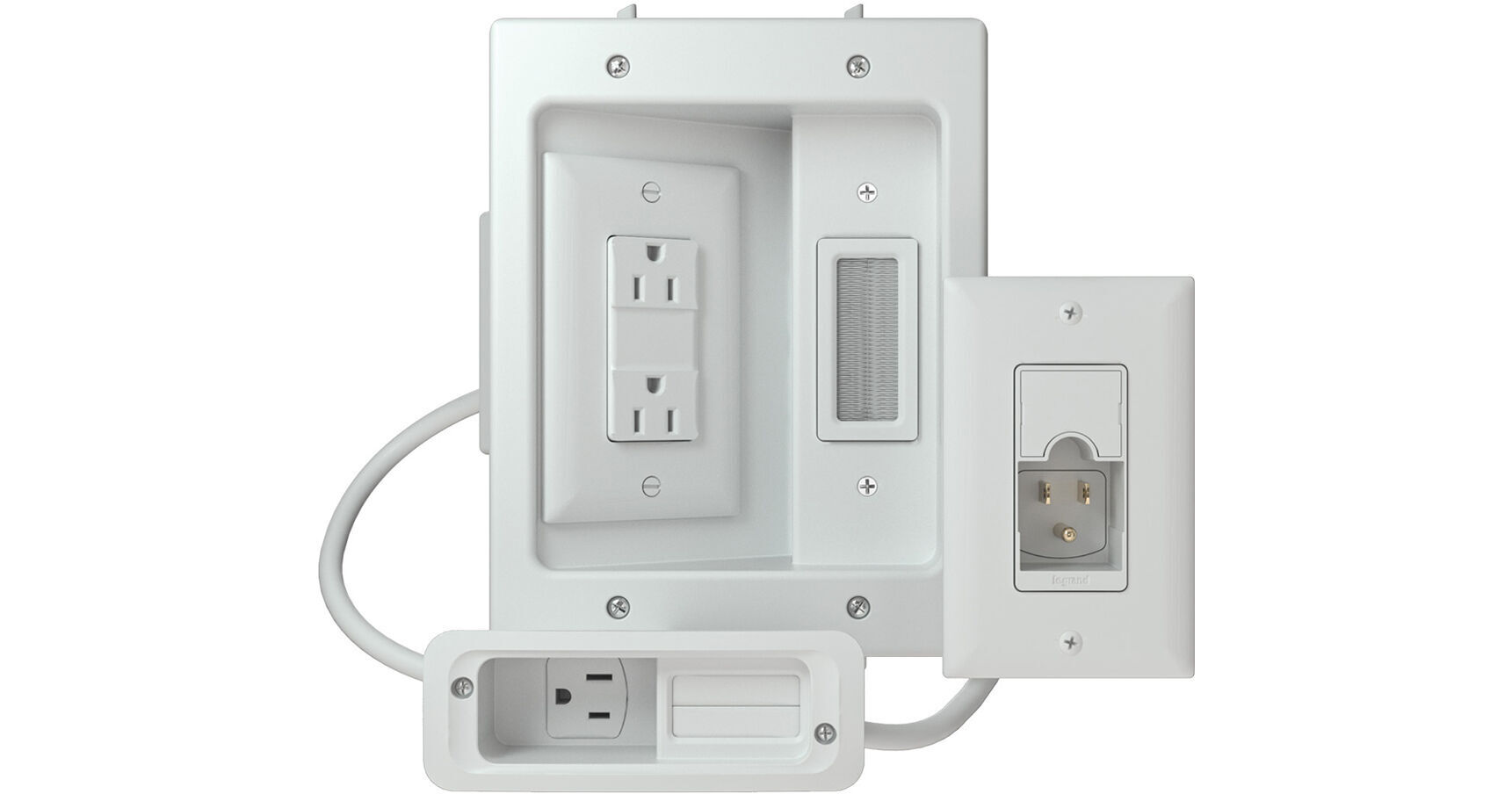 SANUS In-Wall Power and Cable Management Kit WSIWPSB1-W1 B&H