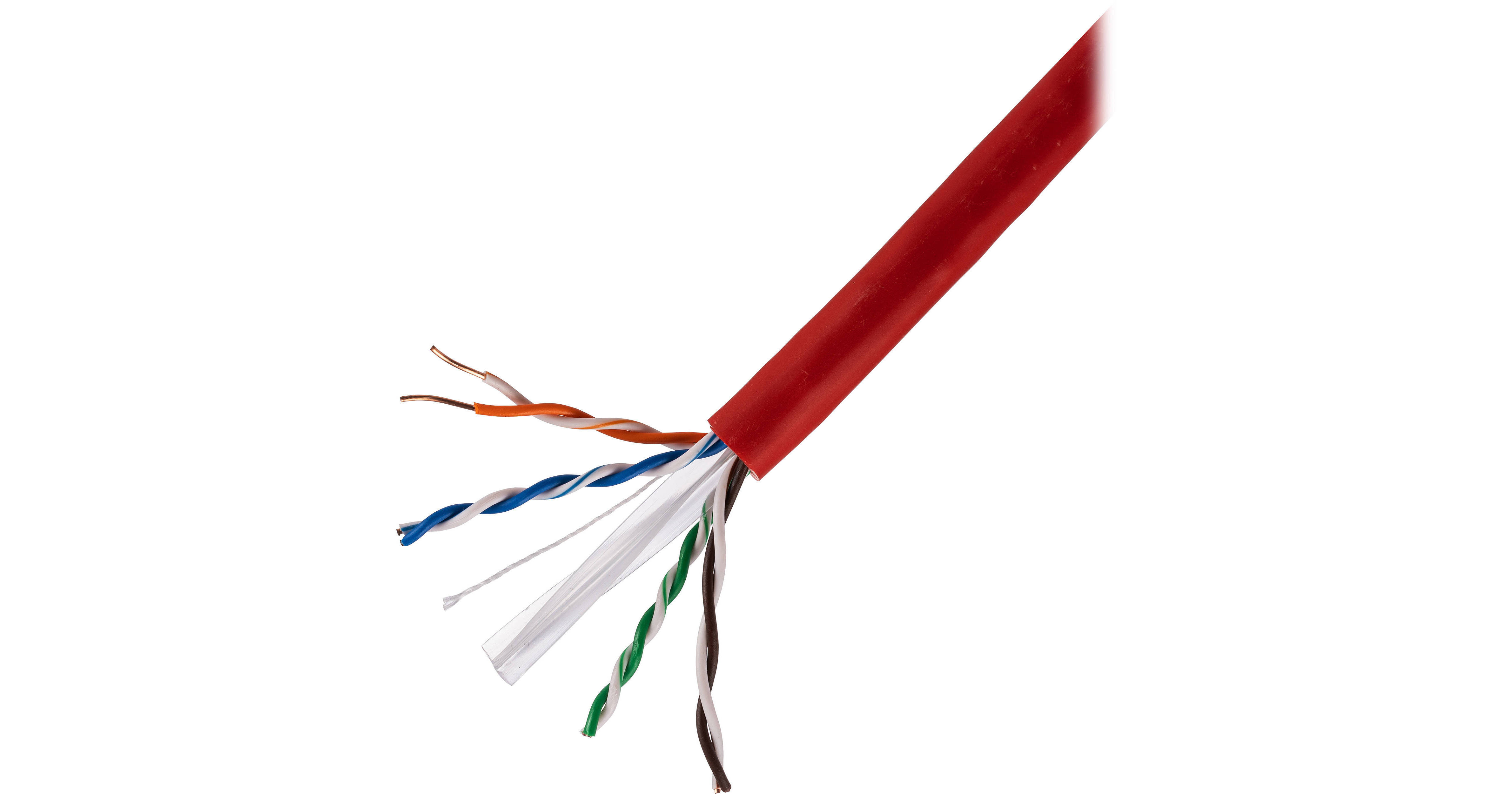 SatMaximum Cat 6a UTP Bulk Ethernet Cable (1000', Red) 907073