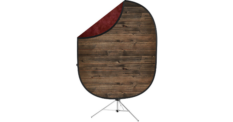 Savage Collapsible 5 x 7' Backdrop with 8' Stand Kit CB188-KIT