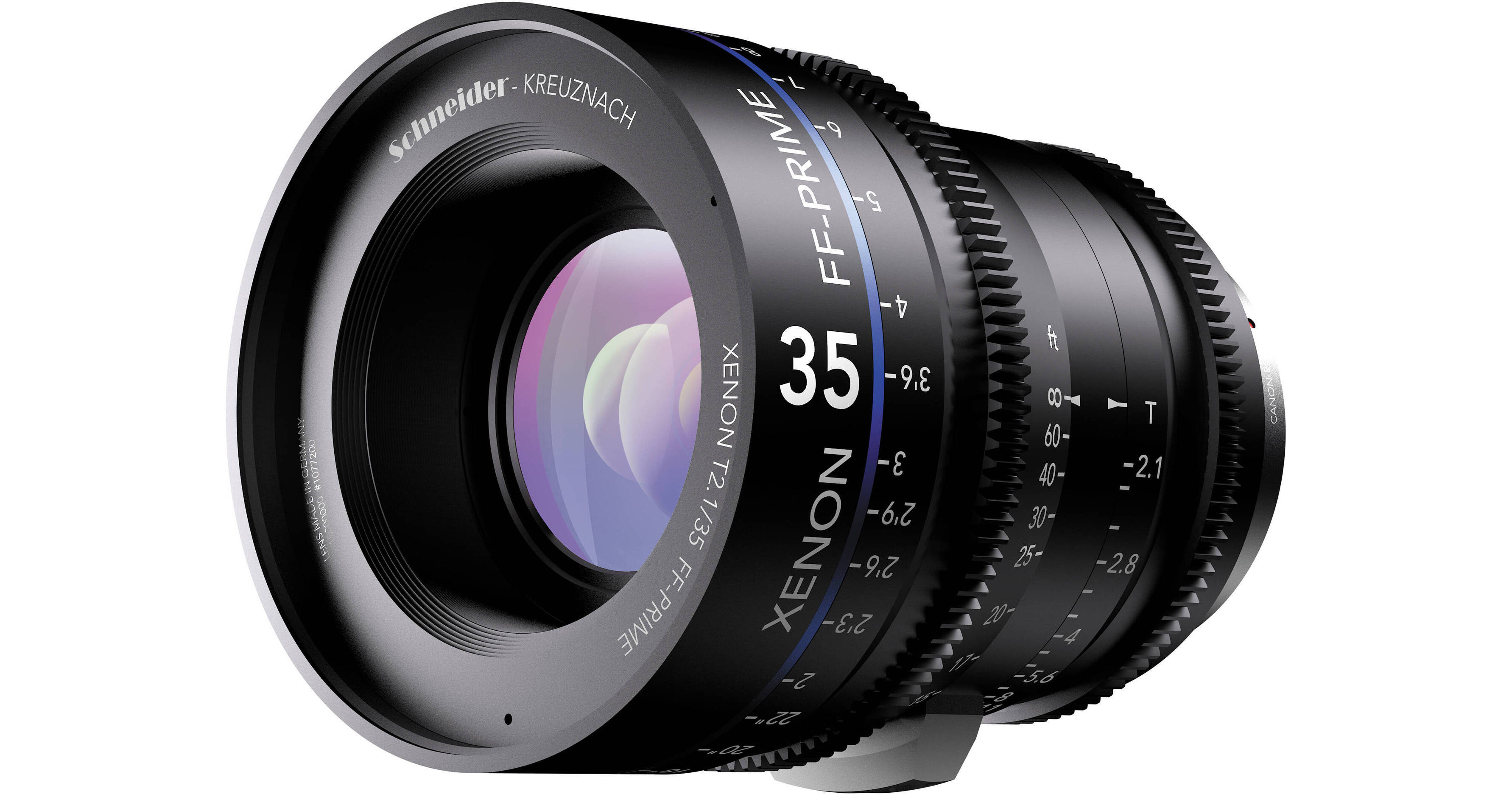 Schneider Xenon FF 35mm T2.1 Lens with Nikon F Mount 09-1077200