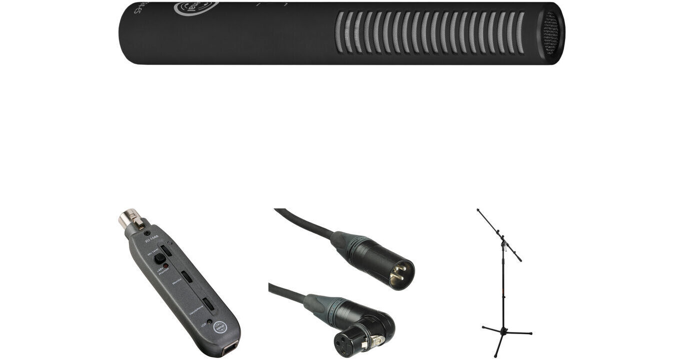 Senal MC24-ES Short Shotgun Microphone Indoor Recording Kit B&H