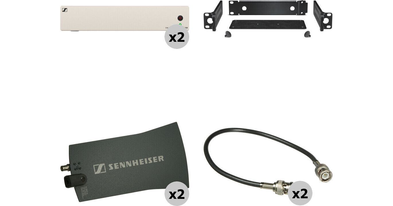 Sennheiser Dual G4 EW-D ASA Active Antenna Splitter G4OMNIKIT8
