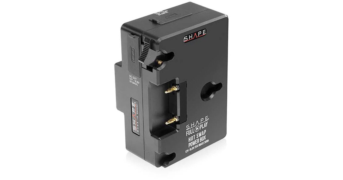 SHAPE Hot Swap Power Box Battery (2500mAh, Gold Mount) HSPGM B&H