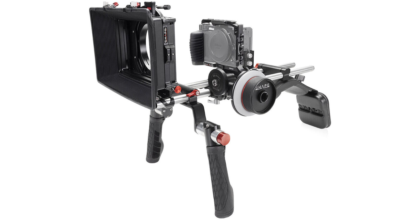 SHAPE Creator Camera Cage Shoulder Mount Kit with Matte NZRSMKIT