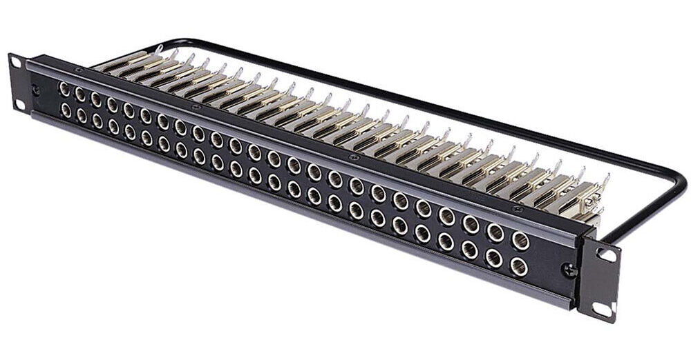 Switchcraft MT48NN 2 x 24 Long Frame Audio 1/4" Patchbay MT48NN