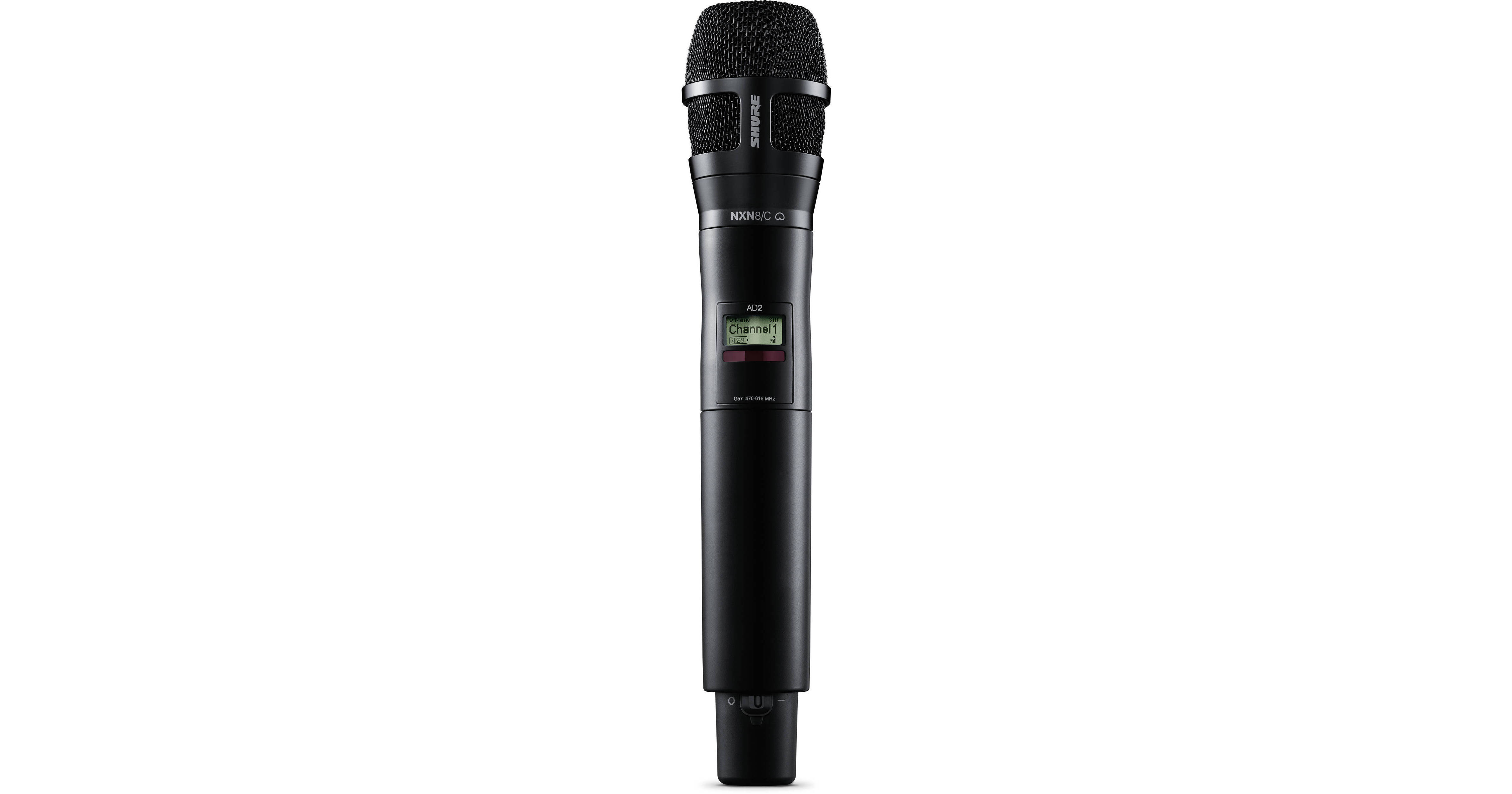 Shure AD2/N8CB Digital Handheld Wireless Microphone