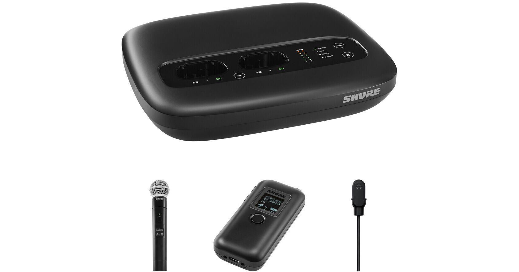 Shure MXW neXt 2 Wireless Classroom System Kit with Handheld