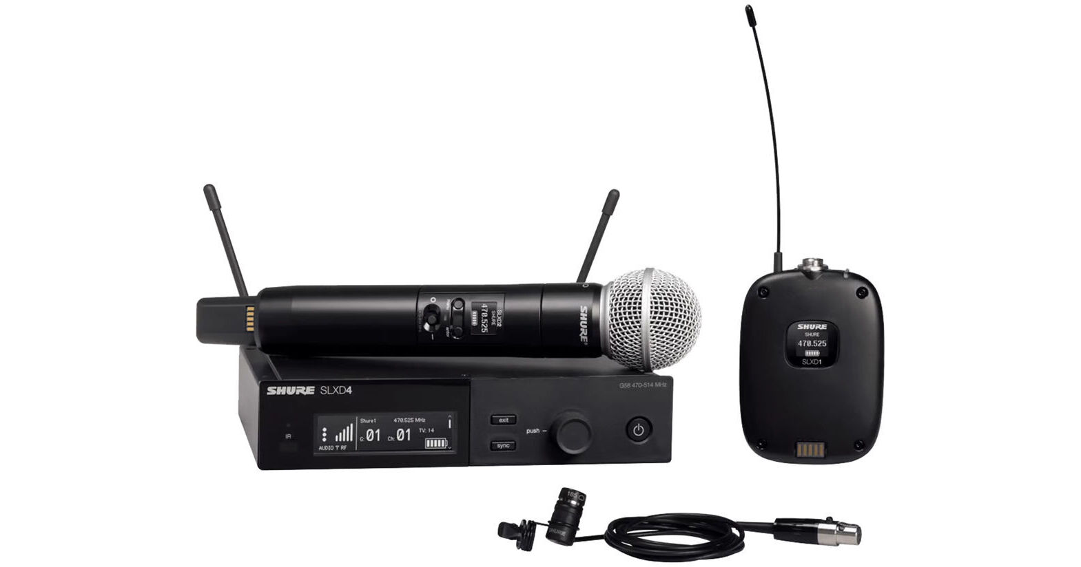 Wireless Mic Set | Shure Wireless Microphone Pack | B&H