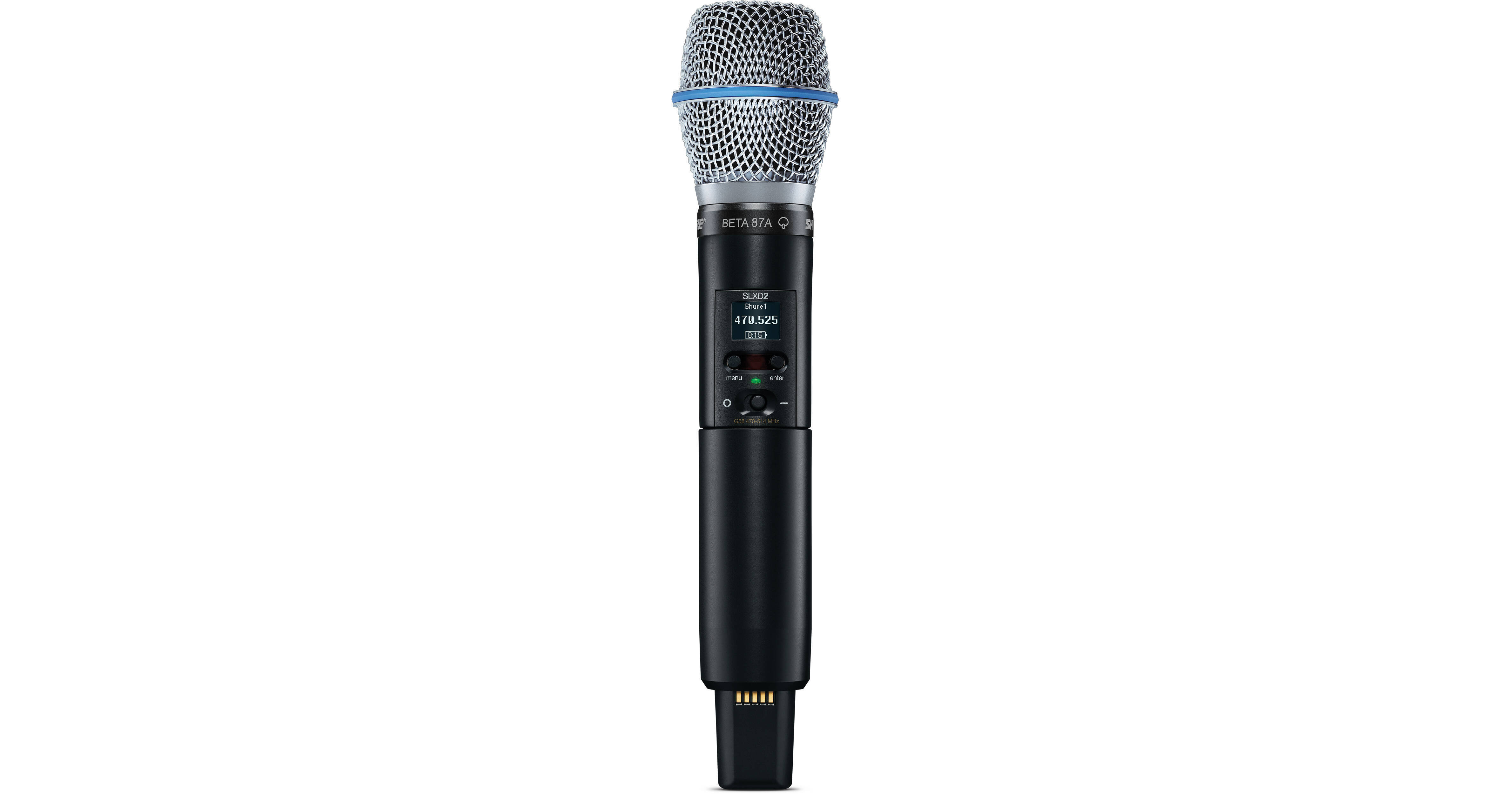 Shure SLXD2/B87A Digital Wireless Handheld SLXD2/B87A-J52 B&H