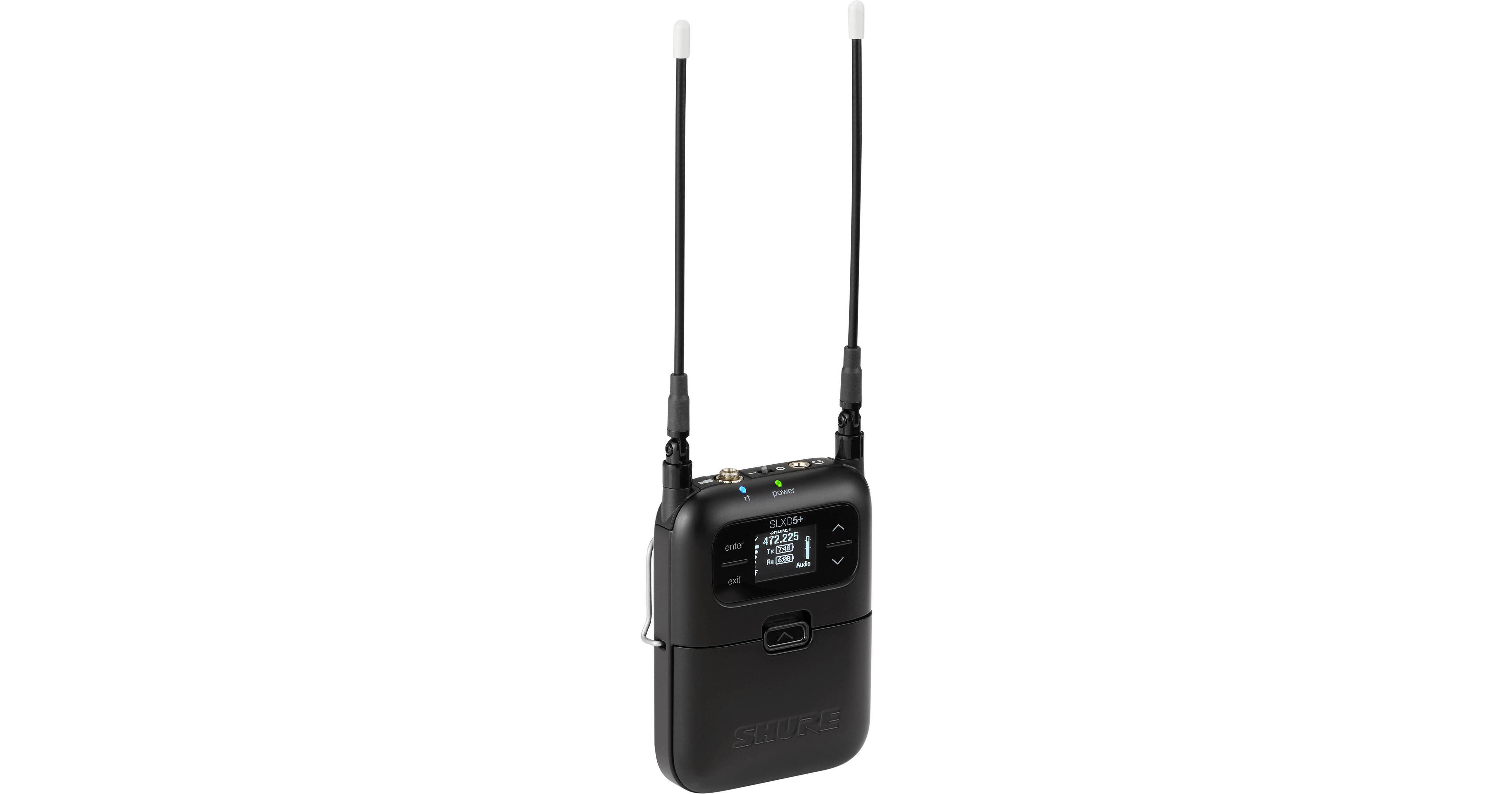 Shure SLXD5+ Digital Camera-Mount Wireless Receiver