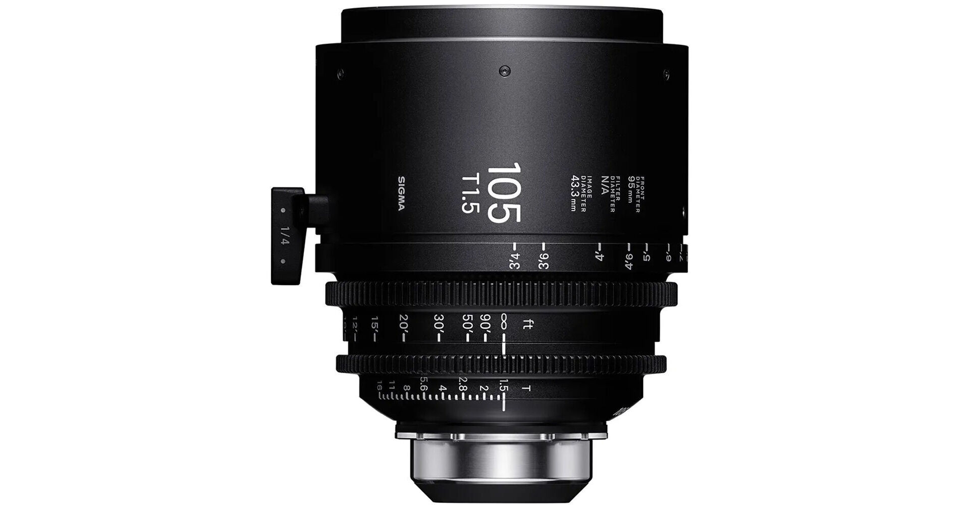 Sigma 105mm T1.5 FF High-Speed Prime with /i Technology 25D974