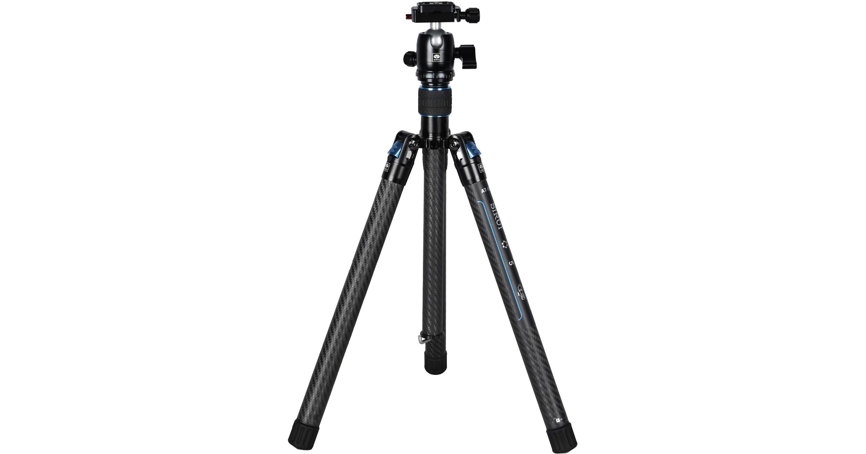 Sirui AT-125+B-00K Carbon Fiber Traveler Tripod AT125B00K B&H