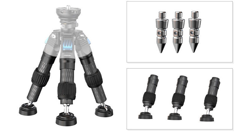 Sirui SVS-3L Short Carbon Fiber Leg Set for SVS60 Tripod SVS-3L