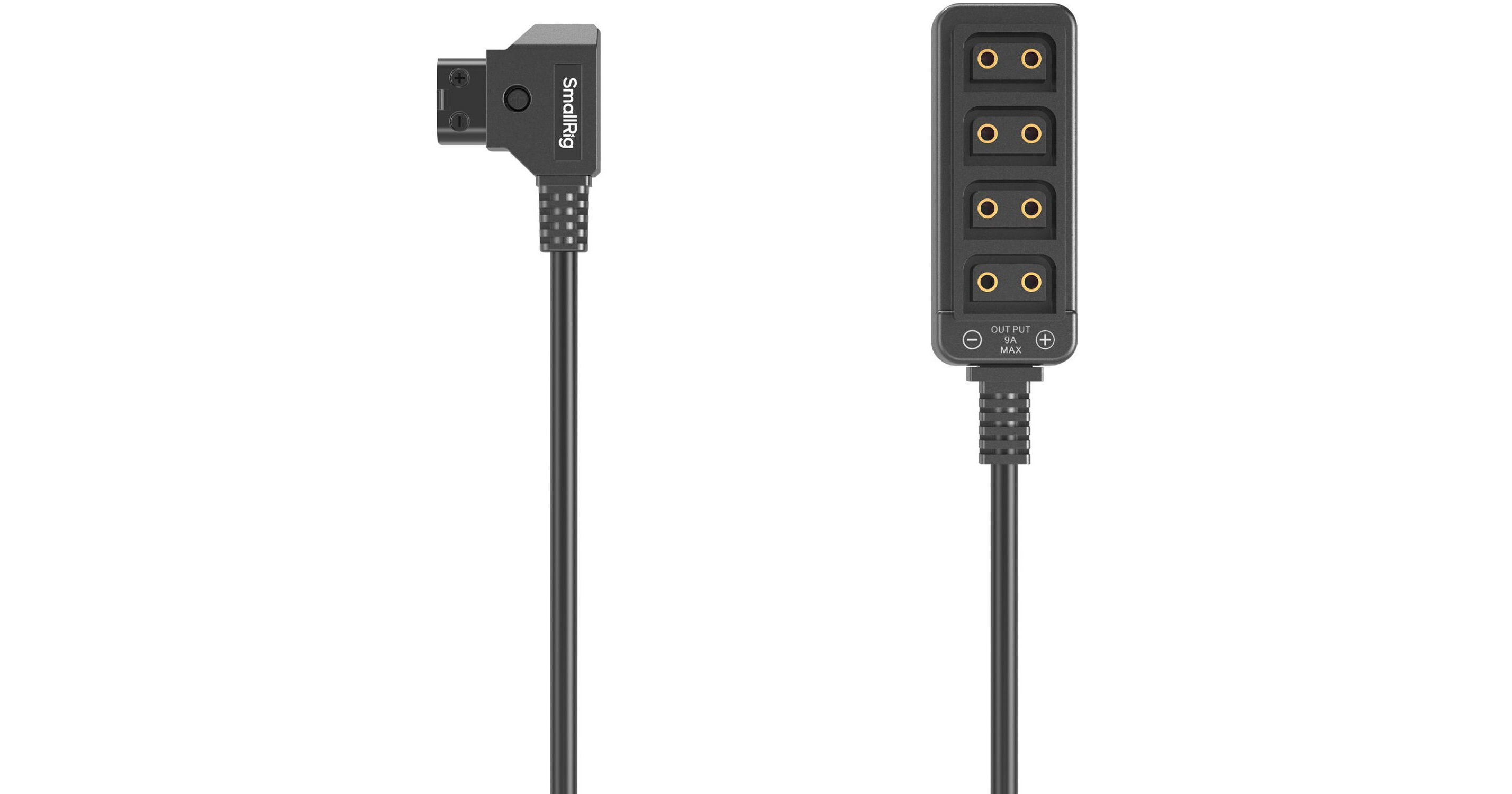 SmallRig Male D-Tap to 4-Port Female D-Tap Splitter Hub (25")