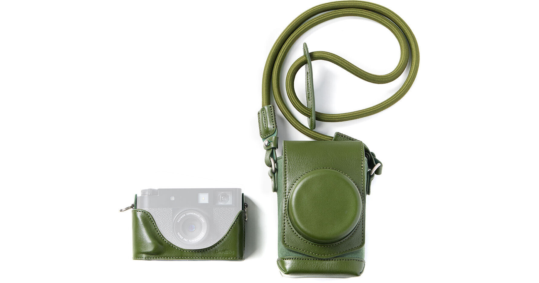 SmallRig Leather Camera Case for FUJIFILM X half (Green) 5220