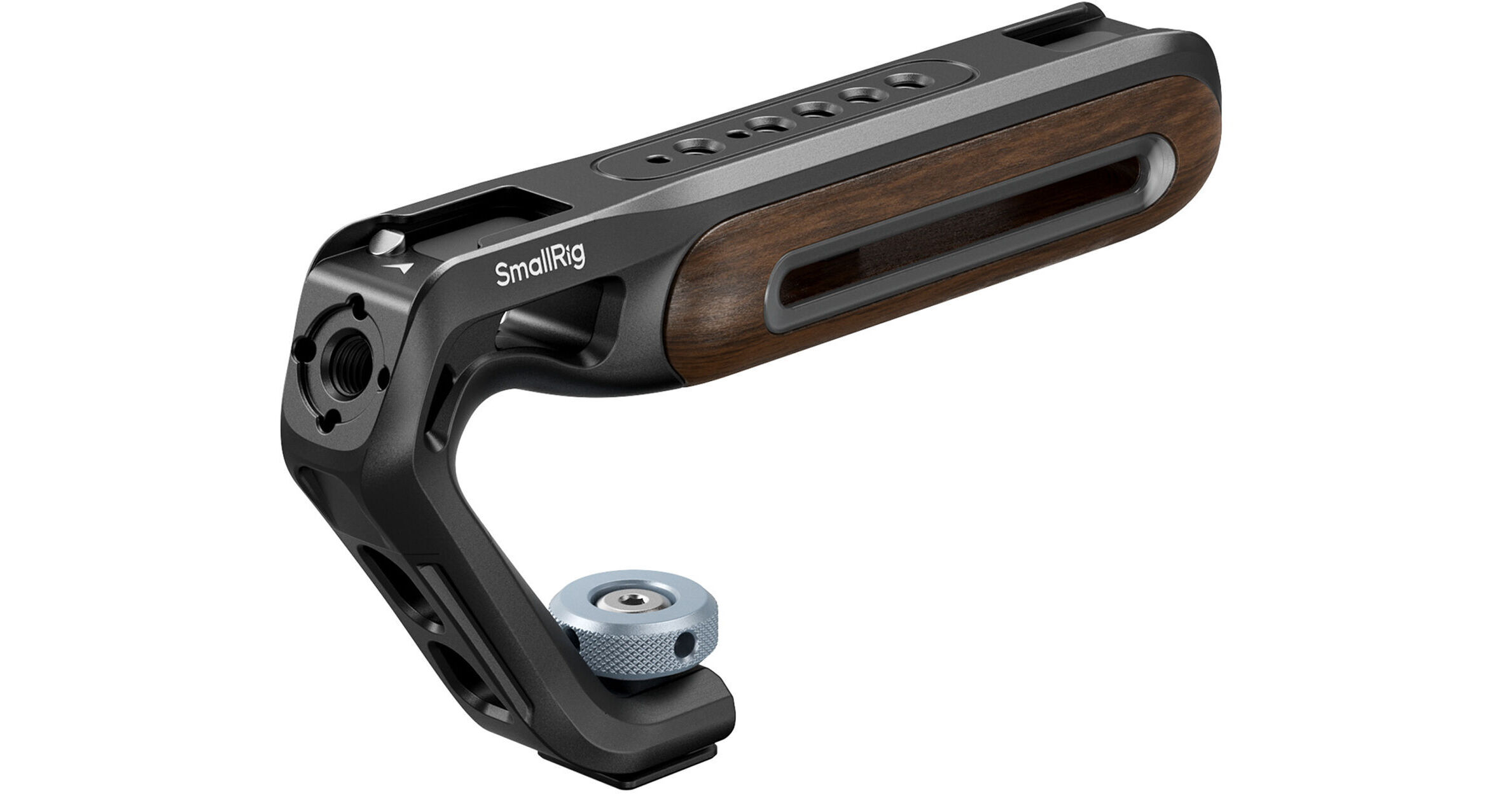 SmallRig Wooden Top Handle with Cold Shoe Mount 5250 B&H Photo