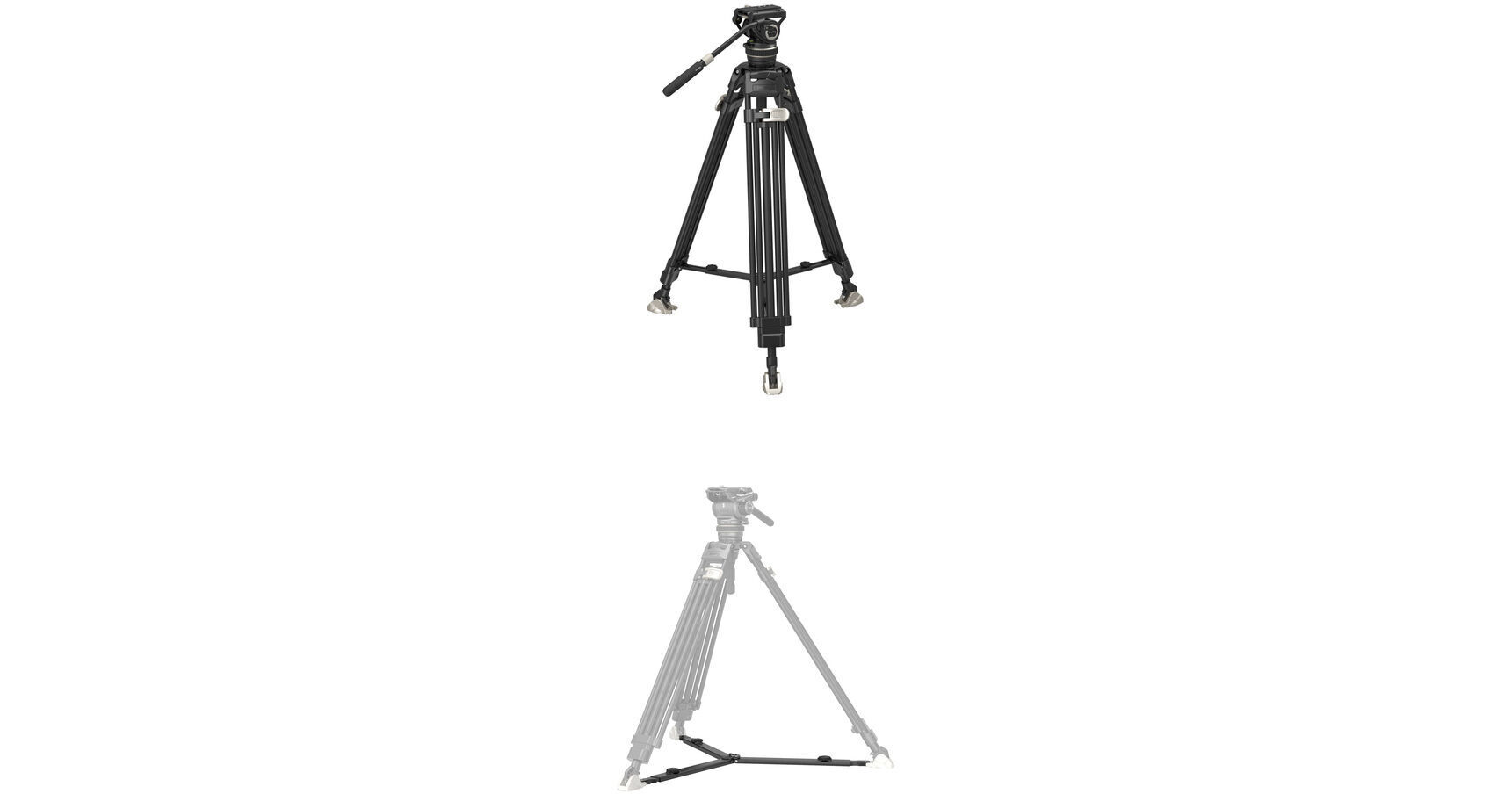 SmallRig FreeBlazer Heavy-Duty Carbon Fiber Tripod System with