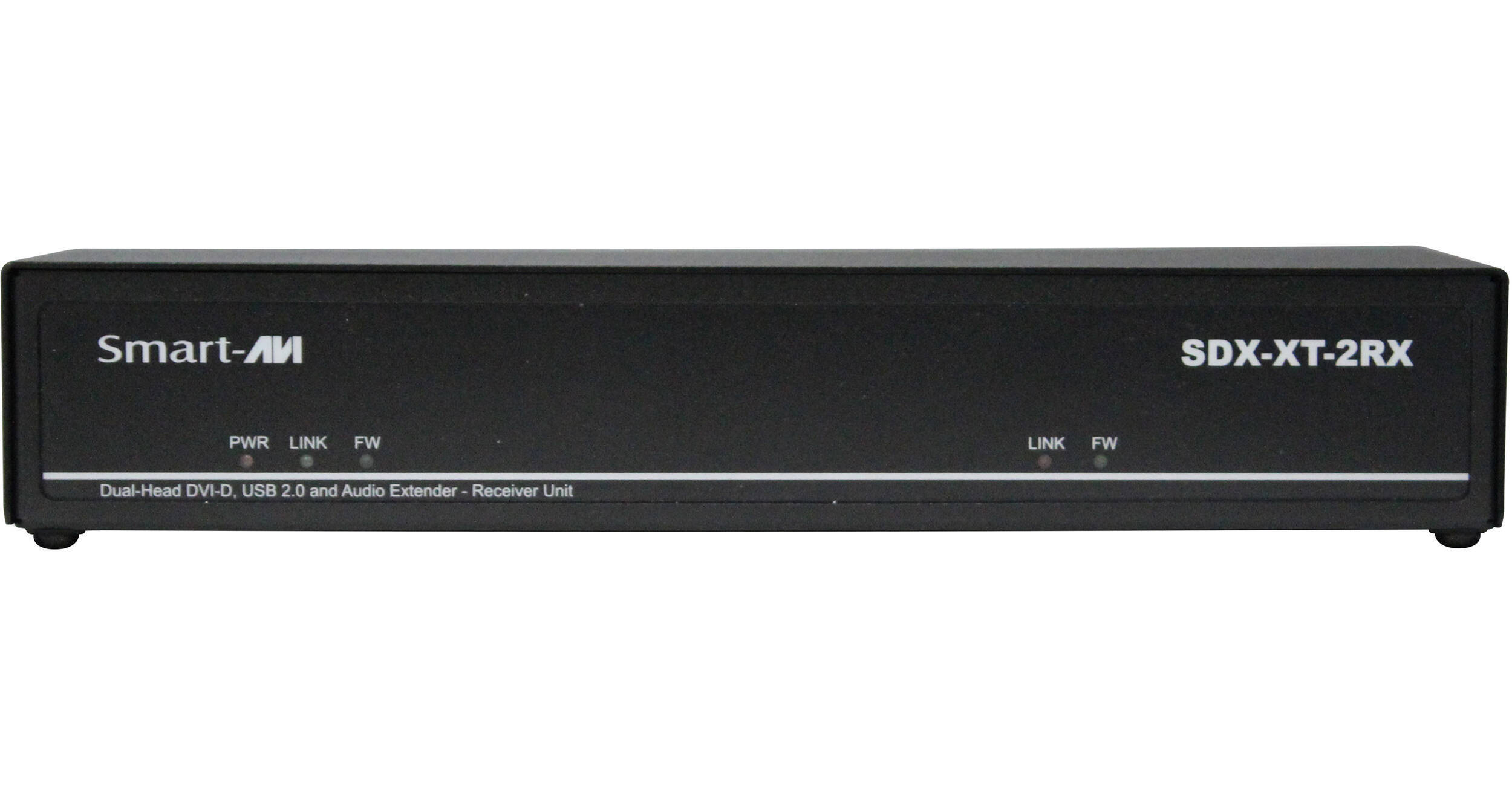 Smart-AVI 4K Dual Head DVI-D, USB 2.0, Audio, Cat5/5E/6