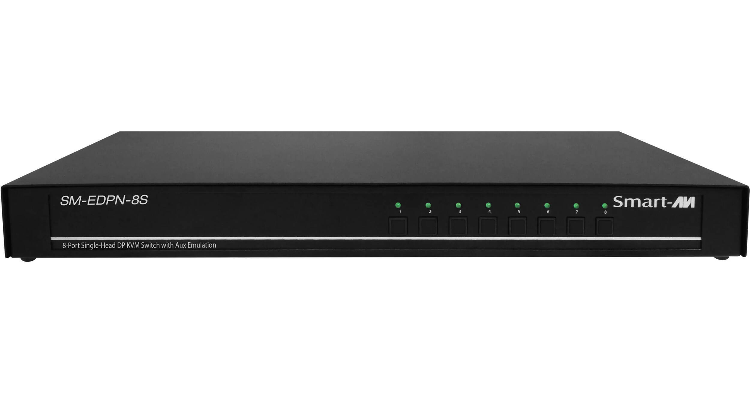 Smart-AVI 8-Port Single-Head 4K60 DisplayPort KVM SM-EDPN-8S-S