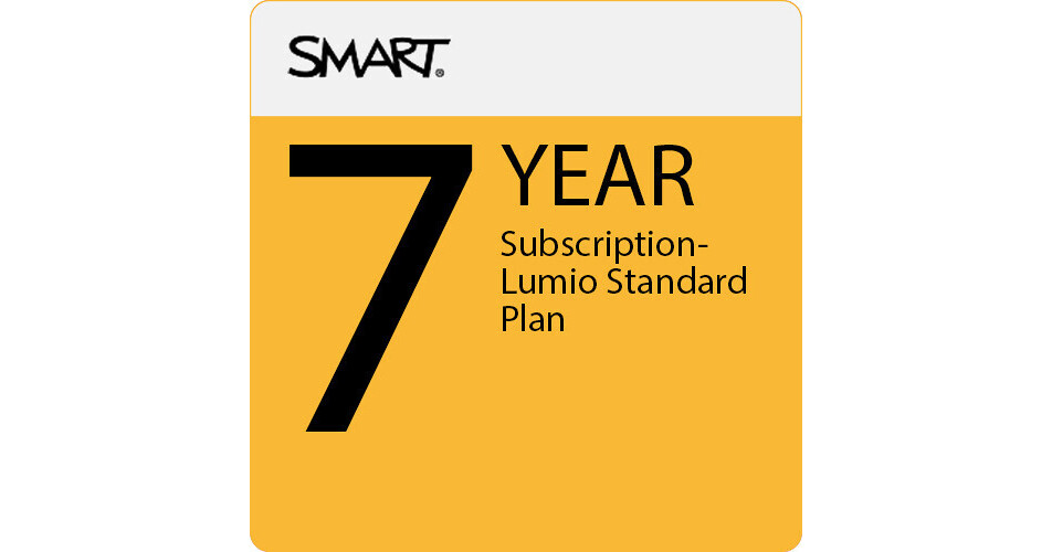 SMART Technologies Lumio Standard Plan LUMSW7 B&H Photo Video