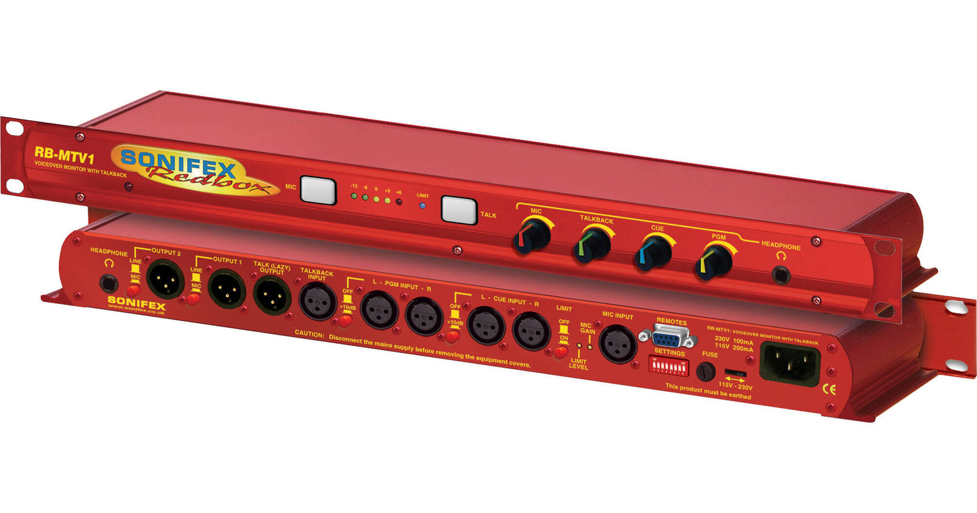 Sonifex Contribution Voiceover Monitor with Talkback RB-MTV1 B&H