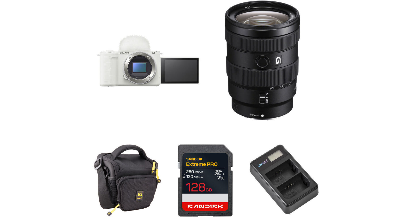 Sony ZV-E10 II Mirrorless Camera with 16-55mm f/2.8 Lens and