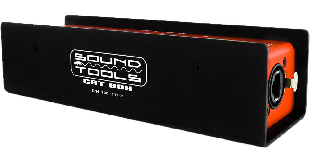 SoundTools Cat Box MX Four Male XLR Stage Box with Main and CBMX
