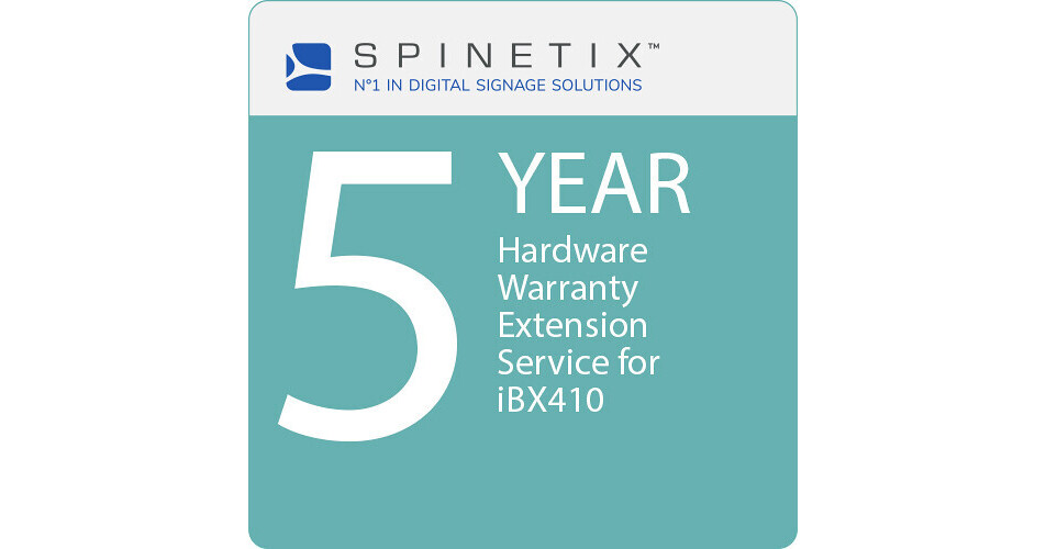 SpinetiX 5-Year Hardware Warranty Extension Service