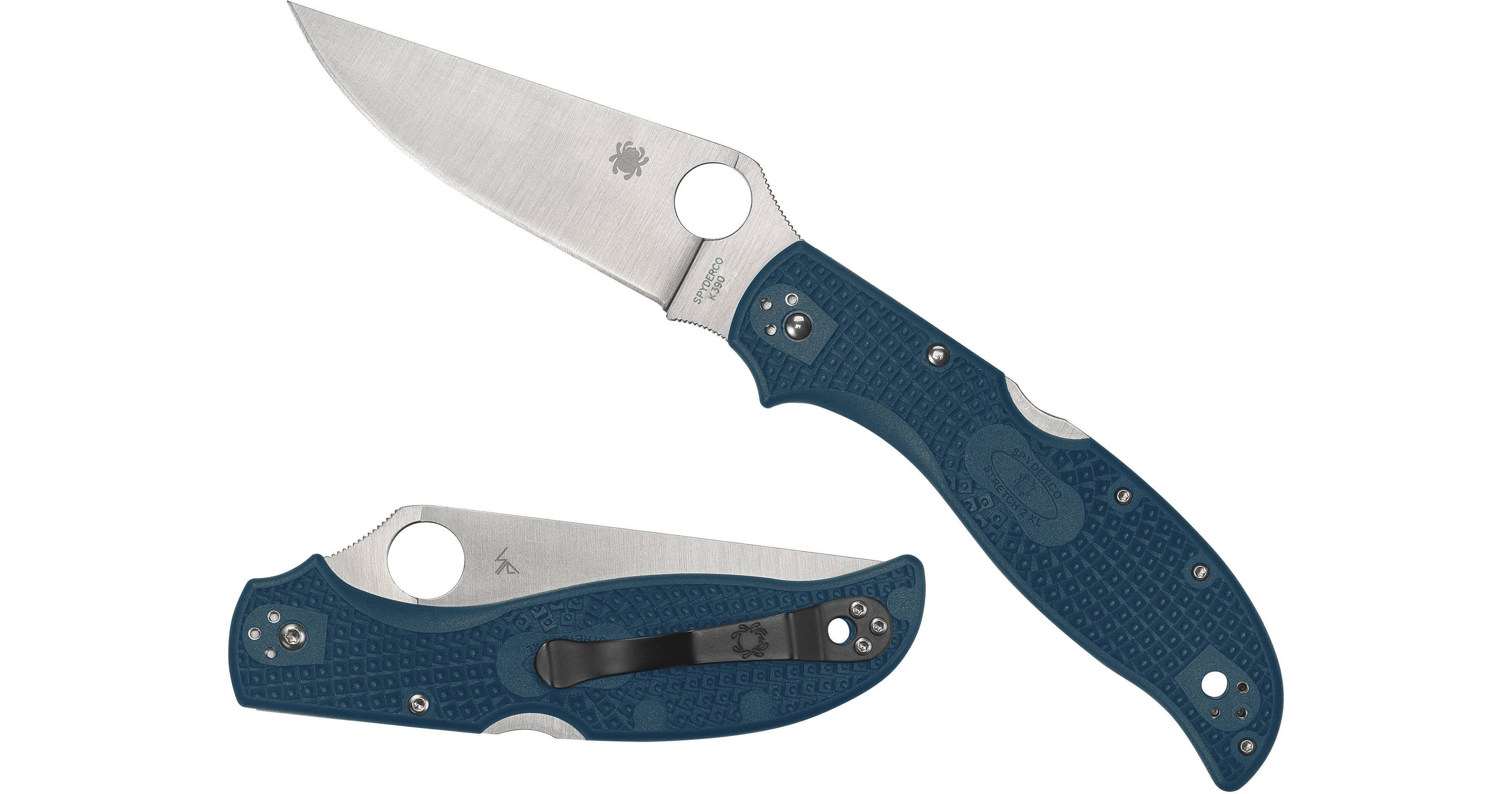 Spyderco Stretch 2 XL Lightweight Folding Knife C258FPK390 B&H