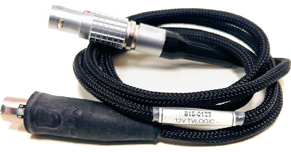 Steadicam 12V 8-Pin LEMO to 4-Pin Mini-XLR Power Cable 815-0123